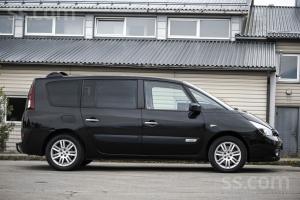 Black Renault grand-espace 2016 in Tukums, with an engine capacity of 2.00 L and mileage of 0 thousand km for 7490 €, photo 6 on AUTOMOTO.COM.LV