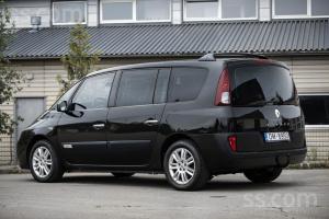 Black Renault grand-espace 2016 in Tukums, with an engine capacity of 2.00 L and mileage of 0 thousand km for 7490 €, photo 8 on AUTOMOTO.COM.LV