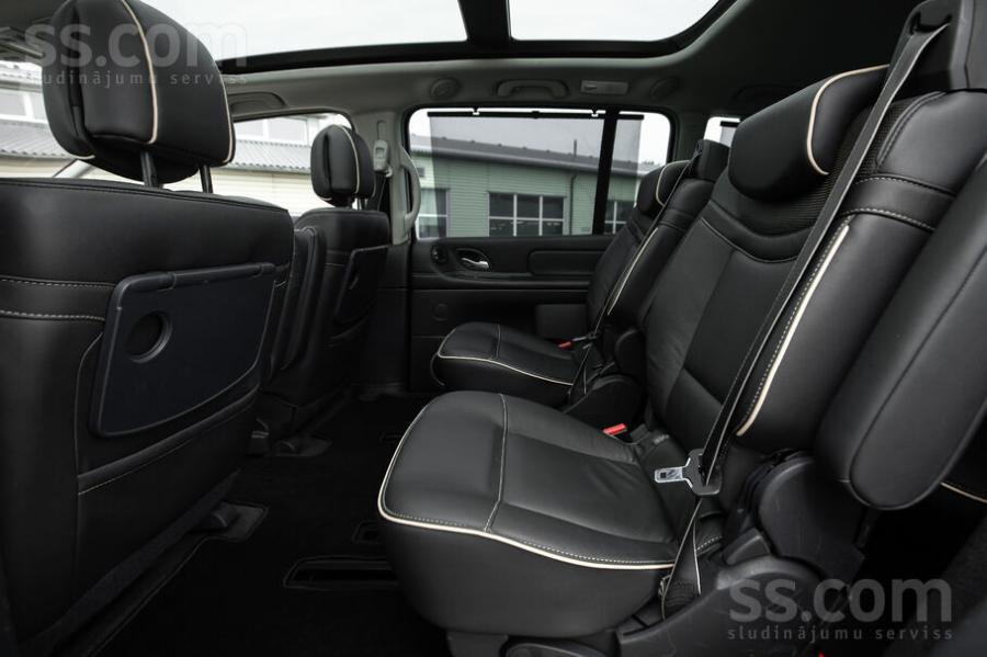 Black Renault grand-espace 2016 in Tukums, with an engine capacity of 2.00 L and mileage of 0 thousand km for 7490 €, photo 11 on AUTOMOTO.COM.LV