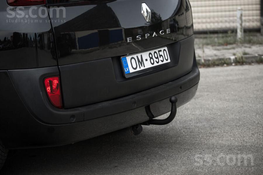 Black Renault grand-espace 2016 in Tukums, with an engine capacity of 2.00 L and mileage of 0 thousand km for 7490 €, photo 29 on AUTOMOTO.COM.LV