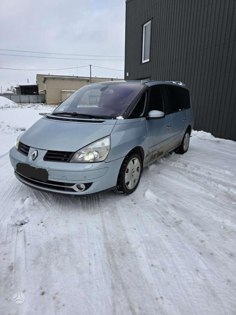 Zils Renault grand-espace 2007 Kauņa, ar dzinēja tilpumu 3.50 L un nobraukumu 382 tūkst. km par 1300 €, foto 1 vietnē AUTOMOTO.COM.LV