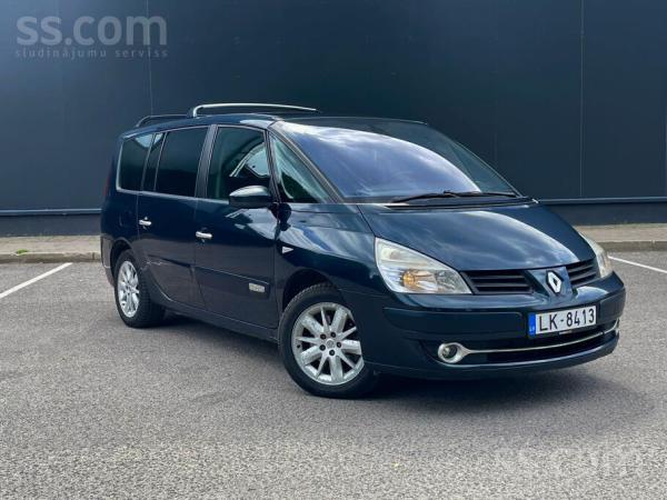 Green Renault grand-espace 2007 in Riga, with an engine capacity of 3.00 L and mileage of 360 thousand km for 1850 €, photo 1 on AUTOMOTO.COM.LV