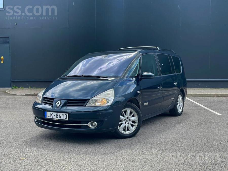Green Renault grand-espace 2007 in Riga, with an engine capacity of 3.00 L and mileage of 360 thousand km for 1850 €, photo 3 on AUTOMOTO.COM.LV