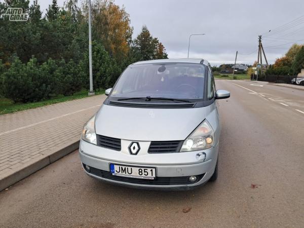 Pelēks Renault grand-espace 2002 Kauņa, ar dzinēja tilpumu 2.20 L un nobraukumu 357 tūkst. km par 1300 €, foto 1 vietnē AUTOMOTO.COM.LV
