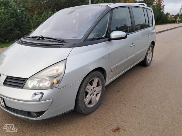 Pelēks Renault grand-espace 2002 Kauņa, ar dzinēja tilpumu 2.20 L un nobraukumu 357 tūkst. km par 1300 €, foto 4 vietnē AUTOMOTO.COM.LV