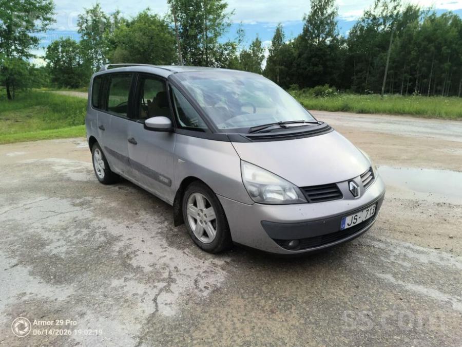 Серый Рено Гранд Эспейс 2003 в Екабпилс, объемом двигателя 1.90 л и пробегом 352 тыс. км за 1700 €, фото 3 на AUTOMOTO.COM.LV
