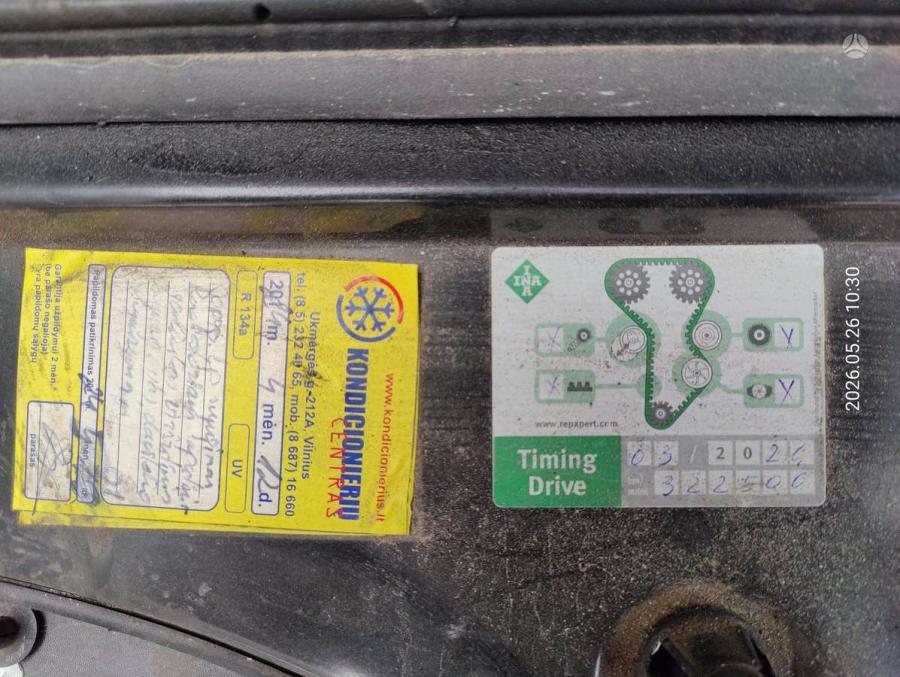Pelēks Renault grand-espace 2003 Viļņa, ar dzinēja tilpumu 2.00 L un nobraukumu 345 tūkst. km par 3799 €, foto 5 vietnē AUTOMOTO.COM.LV