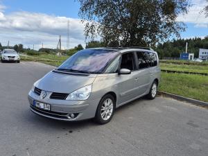 Pelēks Renault grand-espace 2007 Viļņa, ar dzinēja tilpumu 2.00 L un nobraukumu 0 tūkst. km par 2500 €, foto  vietnē AUTOMOTO.COM.LV
