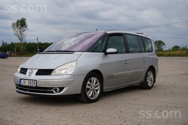 Pelēks Renault grand-espace 2007 Rīga, ar dzinēja tilpumu 2.00 L un nobraukumu 354 tūkst. km par 2750 €, foto 1 vietnē AUTOMOTO.COM.LV