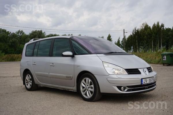 Pelēks Renault grand-espace 2007 Rīga, ar dzinēja tilpumu 2.00 L un nobraukumu 354 tūkst. km par 2750 €, foto 3 vietnē AUTOMOTO.COM.LV