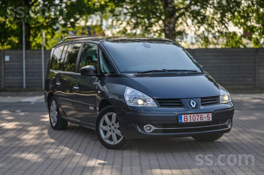 Pelēks Renault grand-espace 2011 Jelgava, ar dzinēja tilpumu 2.00 L un nobraukumu 0 tūkst. km par 5590 €, foto 2 vietnē AUTOMOTO.COM.LV