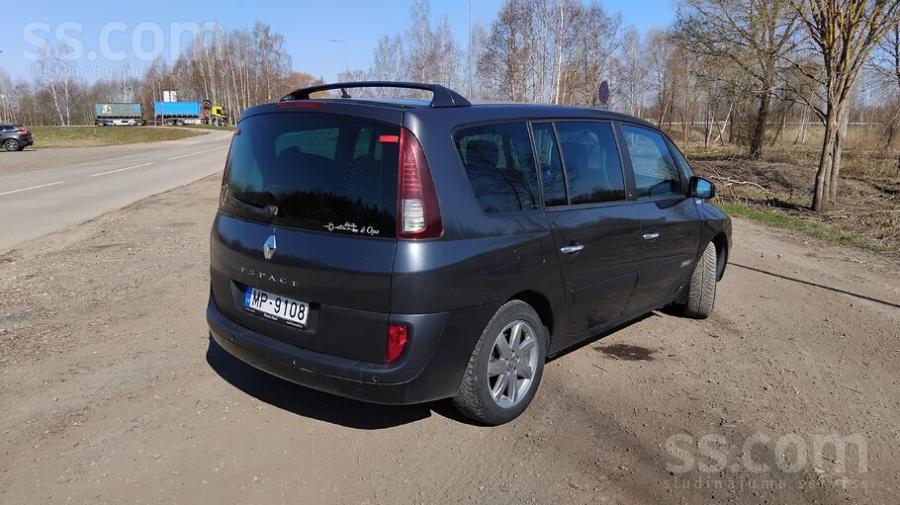 Серый Рено Гранд Эспейс 2011 в Елгава, объемом двигателя 2.00 л и пробегом 252 тыс. км за 4300 €, фото 6 на AUTOMOTO.COM.LV