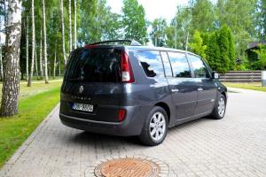 Grey Renault grand-espace 2012 in Riga, with an engine capacity of 2.00 L and mileage of 270 thousand km for 4390 €, photo 8 on AUTOMOTO.COM.LV