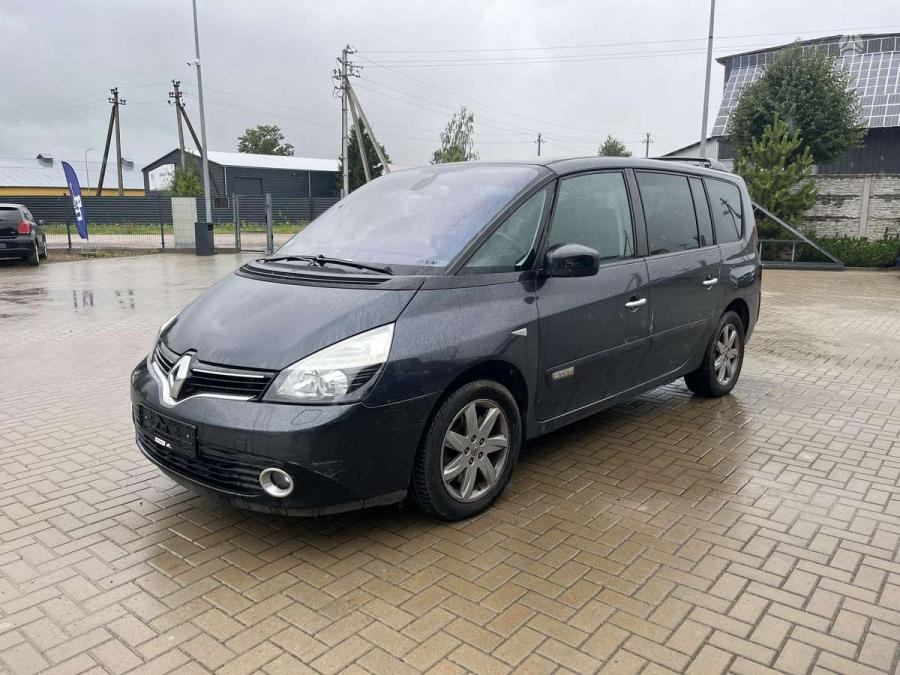 Grey Renault grand-espace 2012 in Taurage, with an engine capacity of 2.00 L and mileage of 229 thousand km for 3400 €, photo 5 on AUTOMOTO.COM.LV