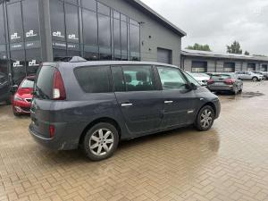 Grey Renault grand-espace 2012 in Taurage, with an engine capacity of 2.00 L and mileage of 229 thousand km for 3400 €, photo 8 on AUTOMOTO.COM.LV