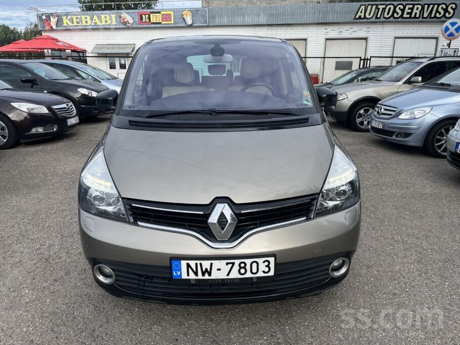 Grey Renault grand-espace 2012 in Riga, with an engine capacity of 2.00 L and mileage of 0 thousand km for 4950 €, photo 4 on AUTOMOTO.COM.LV