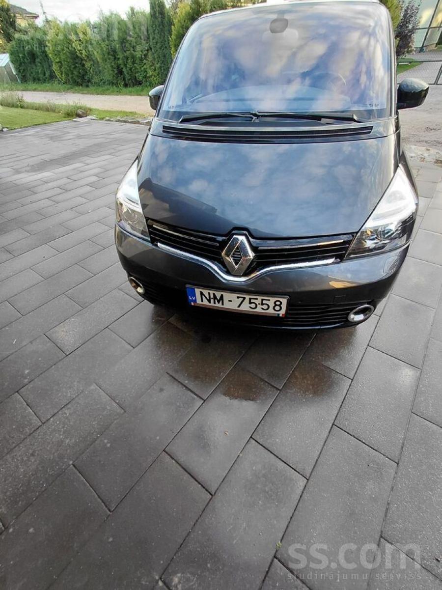 Pelēks Renault grand-espace 2012 Rīga, ar dzinēja tilpumu 2.00 L un nobraukumu 297 tūkst. km par 6500 €, foto 3 vietnē AUTOMOTO.COM.LV