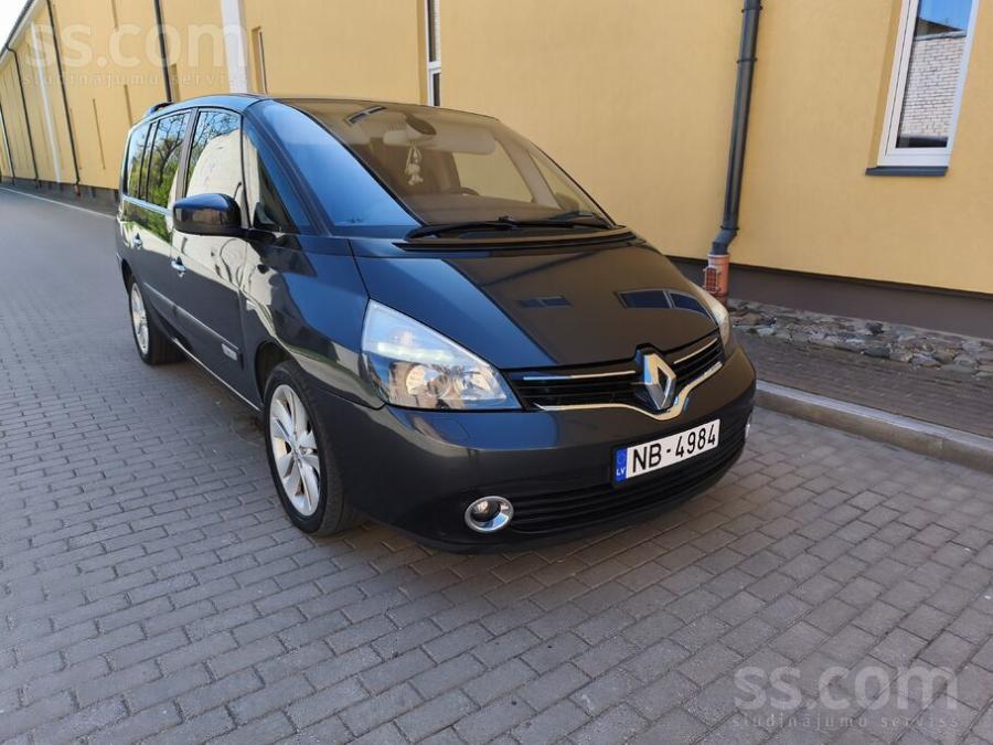 Grey Renault grand-espace 2013 in Daugavpils, with an engine capacity of 2.00 L and mileage of 205 thousand km for 6550 €, photo 8 on AUTOMOTO.COM.LV
