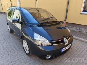 Grey Renault grand-espace 2013 in Daugavpils, with an engine capacity of 2.00 L and mileage of 205 thousand km for 6550 €, photo 9 on AUTOMOTO.COM.LV