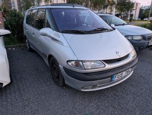 Renault grand-espace 2000 Viļņa, ar dzinēja tilpumu 2.20 L un nobraukumu 250 tūkst. km par 800 €, foto  vietnē AUTOMOTO.COM.LV