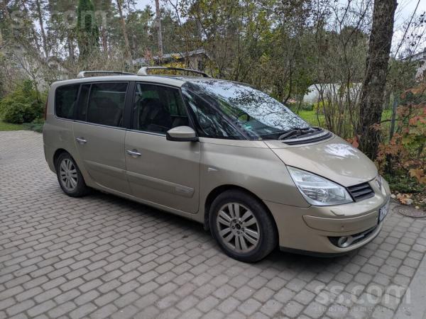 Рено Гранд Эспейс 2008 в Рига на AUTOMOTO.COM.LV Рено Гранд Эспейс 2008 в Рига, объемом двигателя 2.00 л и пробегом 413 тыс. км за 3700 €, фото 1 на AUTOMOTO.COM.LV