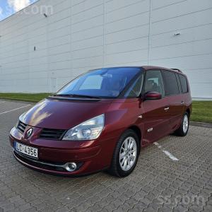 Red Renault grand-espace 2008 in Riga, with an engine capacity of 2.00 L and mileage of 270 thousand km for 4450 €, photo  on AUTOMOTO.COM.LV
