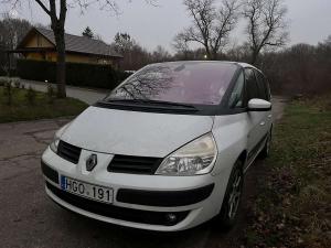 Balts Renault grand-espace 2007 Klaipėda, ar dzinēja tilpumu 2.00 L un nobraukumu 244 tūkst. km par 999 €, foto  vietnē AUTOMOTO.COM.LV