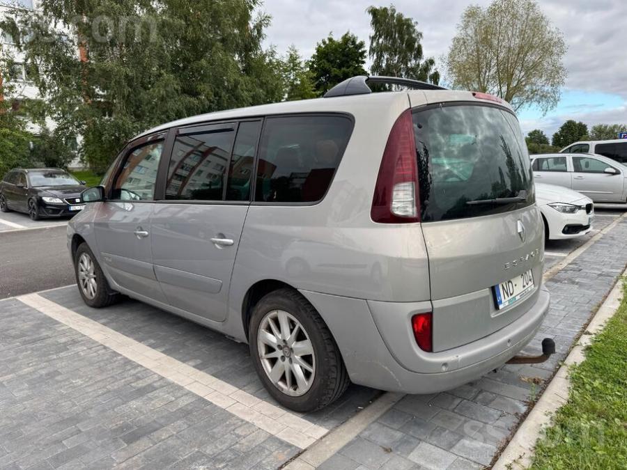 Желтый Рено Гранд Эспейс 2009 в Елгава, объемом двигателя 2.00 л и пробегом 303 тыс. км за 2200 €, фото 7 на AUTOMOTO.COM.LV