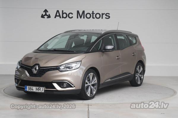 Smilšu krāsa Renault Grand Scenic 2017 Tallina, ar dzinēja tilpumu 1.50 L un nobraukumu 166 tūkst. km par 11990 €, foto 1 vietnē AUTOMOTO.COM.LV