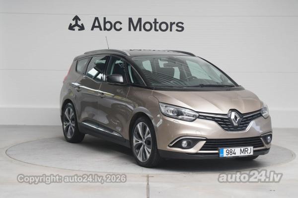 Smilšu krāsa Renault Grand Scenic 2017 Tallina, ar dzinēja tilpumu 1.50 L un nobraukumu 166 tūkst. km par 11990 €, foto 3 vietnē AUTOMOTO.COM.LV