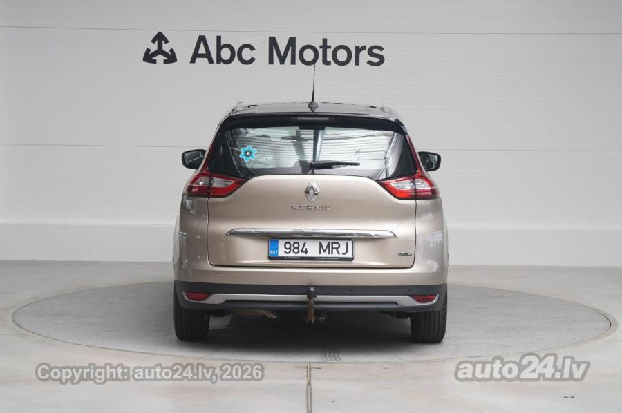 Smilšu krāsa Renault Grand Scenic 2017 Tallina, ar dzinēja tilpumu 1.50 L un nobraukumu 166 tūkst. km par 11990 €, foto 6 vietnē AUTOMOTO.COM.LV