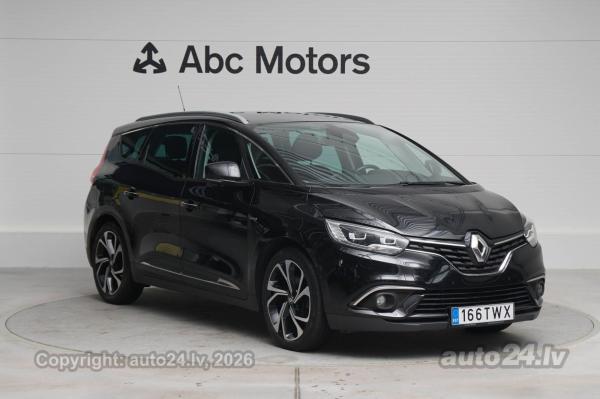 Black Renault Grand Scenic 2018 in Tallinn, with an engine capacity of 1.60 L and mileage of 170 thousand km for 11490 €, photo 4 on AUTOMOTO.COM.LV