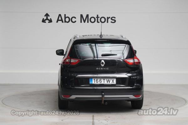 Black Renault Grand Scenic 2018 in Tallinn, with an engine capacity of 1.60 L and mileage of 170 thousand km for 11490 €, photo 6 on AUTOMOTO.COM.LV