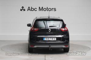 Black Renault Grand Scenic 2018 in Tallinn, with an engine capacity of 1.60 L and mileage of 170 thousand km for 11490 €, photo 6 on AUTOMOTO.COM.LV