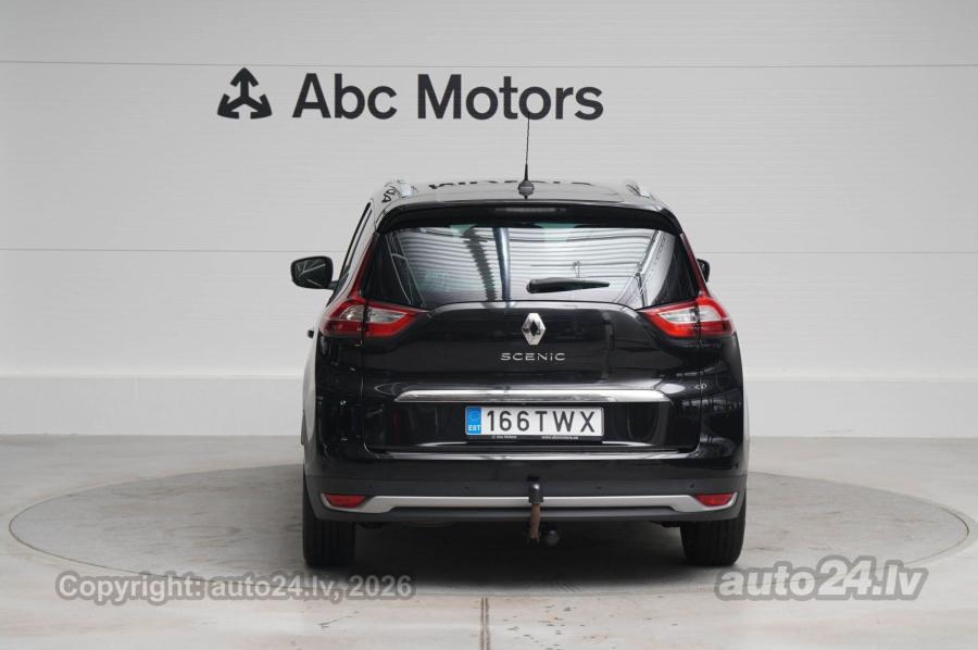 Black Renault Grand Scenic 2018 in Tallinn, with an engine capacity of 1.60 L and mileage of 170 thousand km for 11490 €, photo 6 on AUTOMOTO.COM.LV