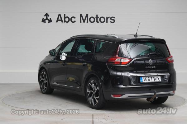 Black Renault Grand Scenic 2018 in Tallinn, with an engine capacity of 1.60 L and mileage of 170 thousand km for 11490 €, photo 7 on AUTOMOTO.COM.LV