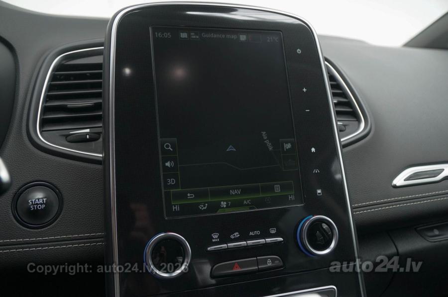 Black Renault Grand Scenic 2018 in Tallinn, with an engine capacity of 1.60 L and mileage of 170 thousand km for 11490 €, photo 14 on AUTOMOTO.COM.LV