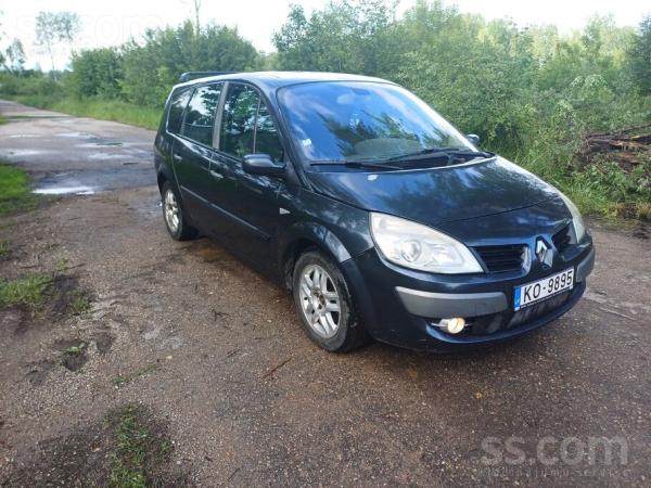 Melns Renault Grand Scenic 2006 Daugavpils, ar dzinēja tilpumu 1.90 L un nobraukumu 0 tūkst. km par 1000 €, foto 1 vietnē AUTOMOTO.COM.LV