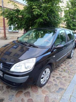 Black Renault Grand Scenic 2007 in Daugavpils, with an engine capacity of 2.00 L and mileage of 305 thousand km for 1000 €, photo 3 on AUTOMOTO.COM.LV