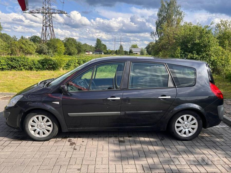 Melns Renault Grand Scenic 2008 Rīga, ar dzinēja tilpumu 2.00 L un nobraukumu 325 tūkst. km par 2200 €, foto 2 vietnē AUTOMOTO.COM.LV