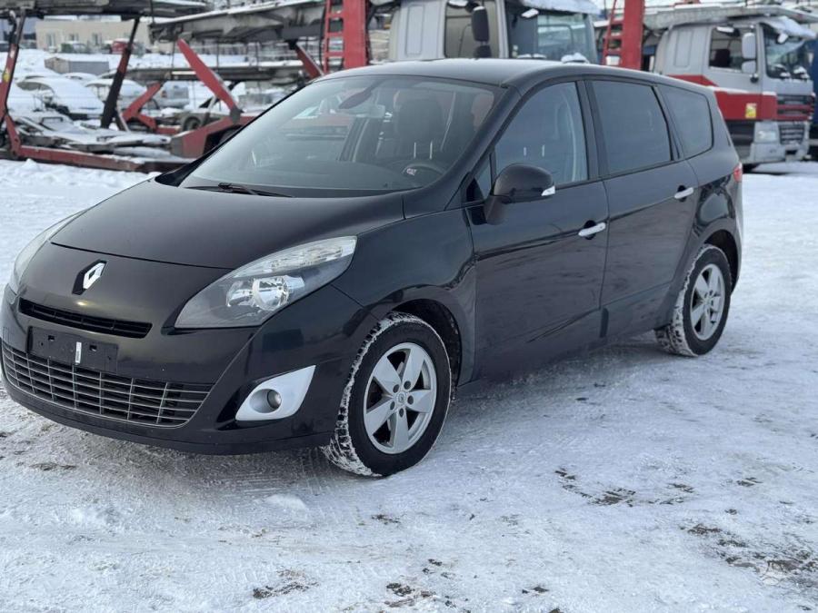 Melns Renault Grand Scenic 2010 Tauragė, ar dzinēja tilpumu 1.46 L un nobraukumu 255 tūkst. km par 2300 €, foto 1 vietnē AUTOMOTO.COM.LV