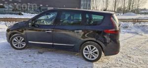 Black Renault Grand Scenic 2010 in Riga, with an engine capacity of 1.90 L and mileage of 355 thousand km for 2200 €, photo 4 on AUTOMOTO.COM.LV
