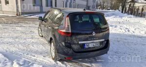 Black Renault Grand Scenic 2010 in Riga, with an engine capacity of 1.90 L and mileage of 355 thousand km for 2200 €, photo 9 on AUTOMOTO.COM.LV