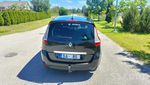 Black Renault Grand Scenic 2010 in Riga, with an engine capacity of 1.90 L and mileage of 270 thousand km for 4200 €, photo 7 on AUTOMOTO.COM.LV