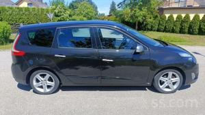 Black Renault Grand Scenic 2010 in Riga, with an engine capacity of 1.90 L and mileage of 270 thousand km for 4200 €, photo 10 on AUTOMOTO.COM.LV