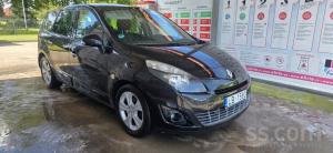 Black Renault Grand Scenic 2010 in Ogre, with an engine capacity of 1.90 L and mileage of 320 thousand km for 1700 €, photo  on AUTOMOTO.COM.LV