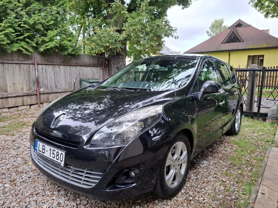 Melns Renault Grand Scenic 2010 Rīga, ar dzinēja tilpumu 1.90 L un nobraukumu 313 tūkst. km par 1750 €, foto 1 vietnē AUTOMOTO.COM.LV