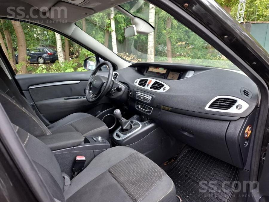 Melns Renault Grand Scenic 2010 Rīga, ar dzinēja tilpumu 1.90 L un nobraukumu 313 tūkst. km par 1750 €, foto 11 vietnē AUTOMOTO.COM.LV