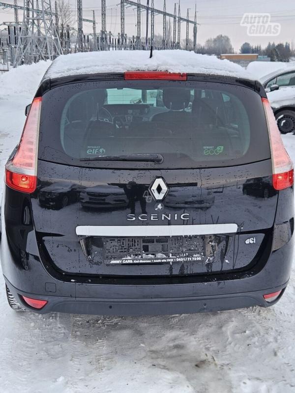 Black Renault Grand Scenic 2011 in Kluonaliai, with an engine capacity of 1.90 L and mileage of 259 thousand km for 3870 €, photo 6 on AUTOMOTO.COM.LV