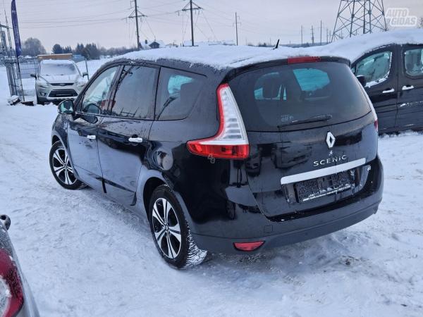 Black Renault Grand Scenic 2011 in Kluonaliai, with an engine capacity of 1.90 L and mileage of 259 thousand km for 3870 €, photo 10 on AUTOMOTO.COM.LV